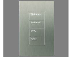 Lutron HomeWorks QS Wired Palladiom Keypad U.S Style